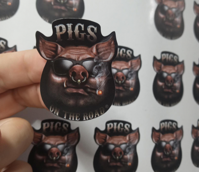 Rótulo Personalizado Vinil Brilho - Criar Publicidade e Impressão